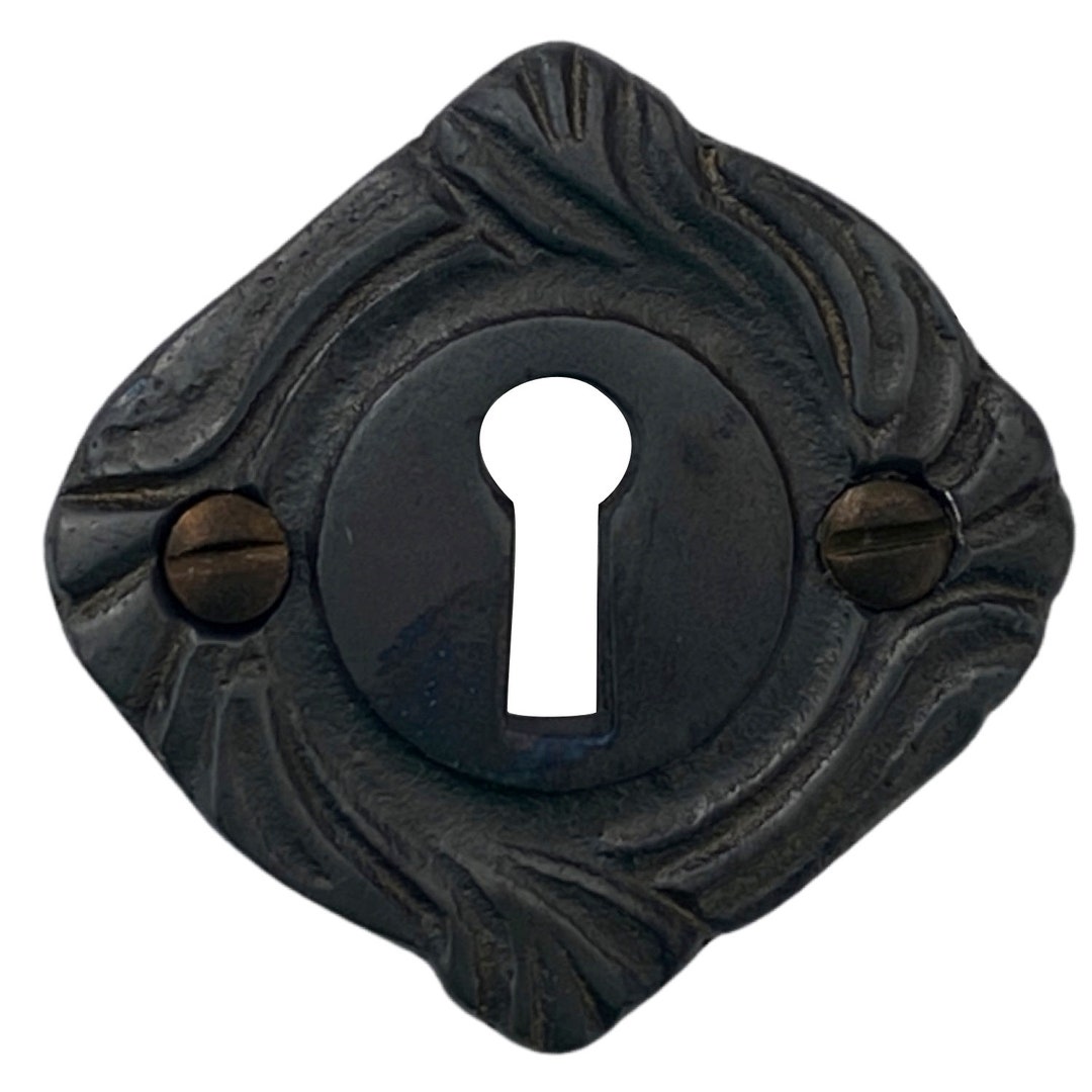 Victorian Style Brass Diamond Escutcheon in Bronze - Etsy