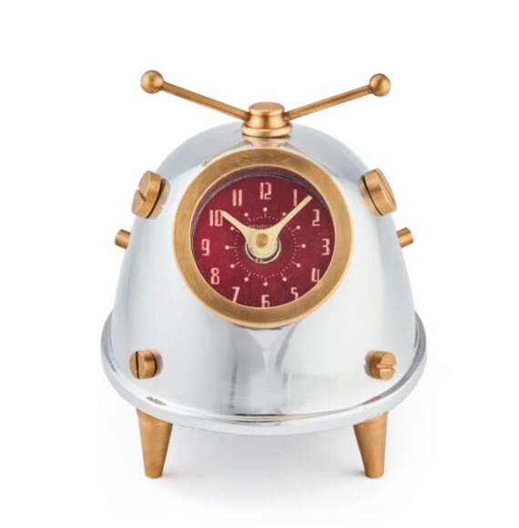 Lady Bug Space Age Desk Clock Modern Atomic Era Design | Etsy