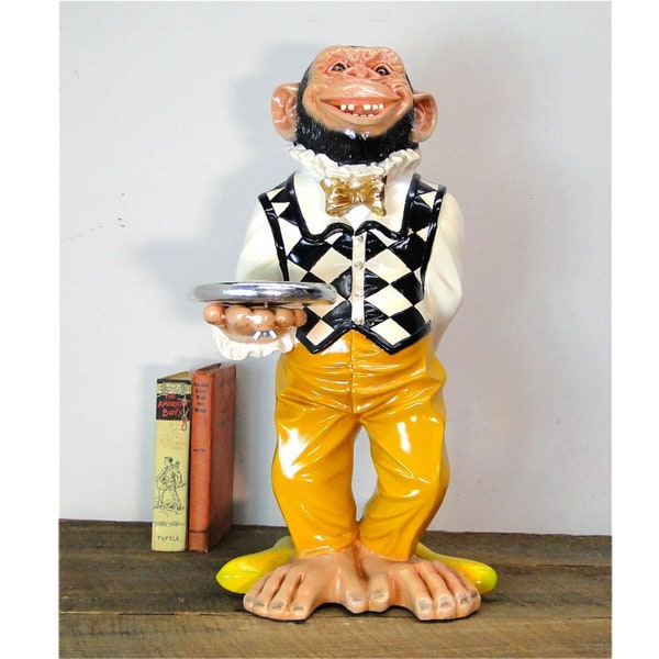 Butler Statue With Tray - Etsy