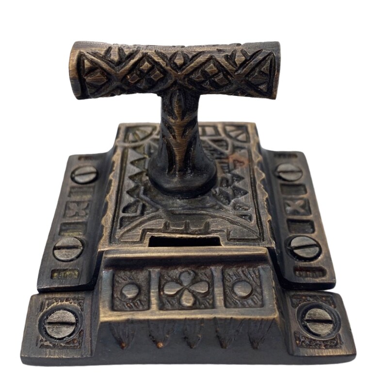 Square Surface Spring Latch With T Shaped Handle in Hand - Etsy