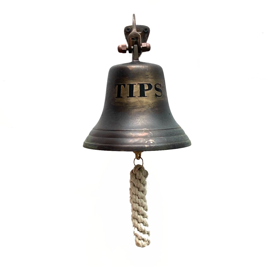 TIPS Bar Bell With Aged Tiffany Finish - Etsy