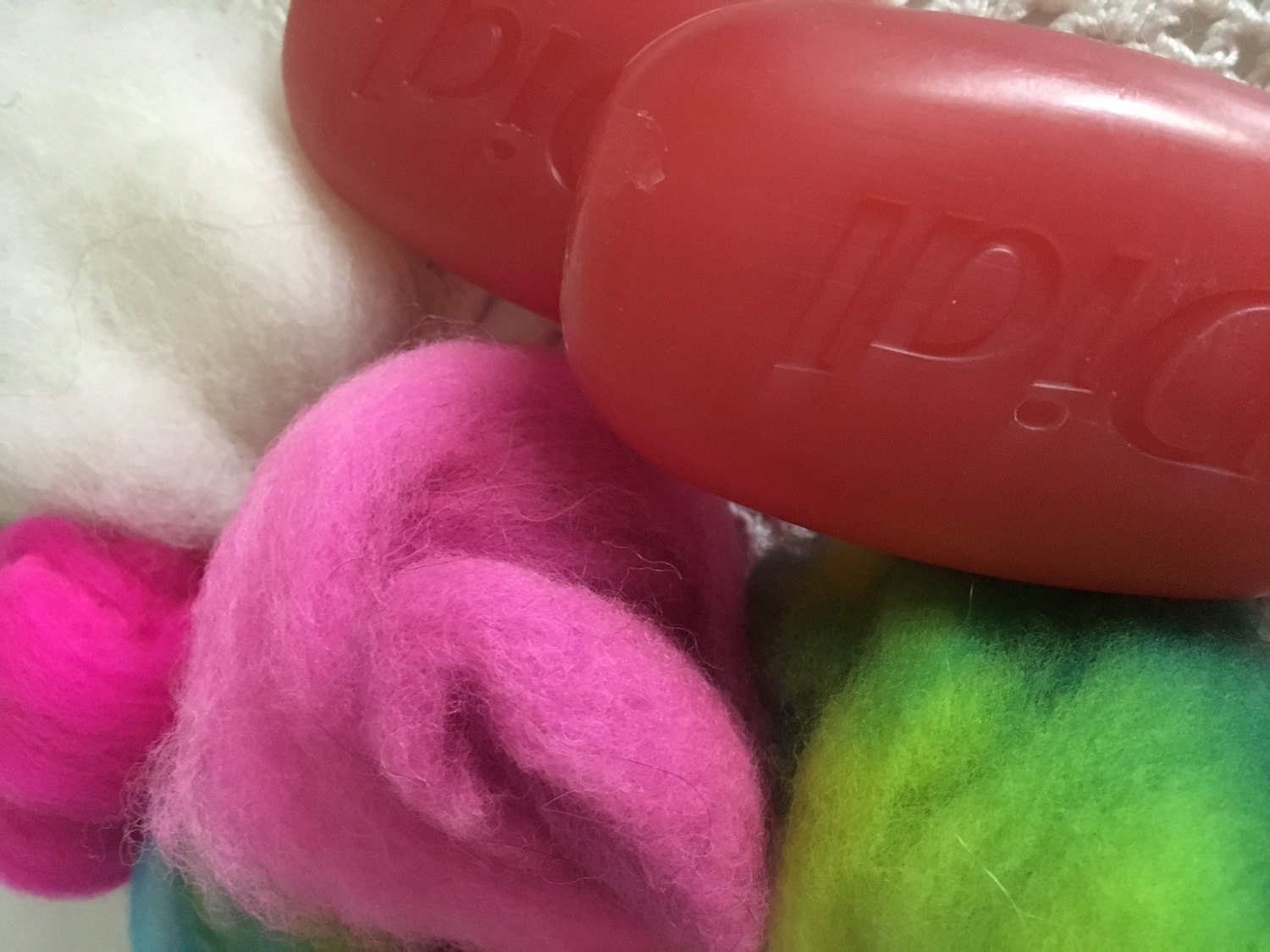 Felt Soap Kit, DIY Felted Soap Kit, Beginners Felting, Felting Craft ...