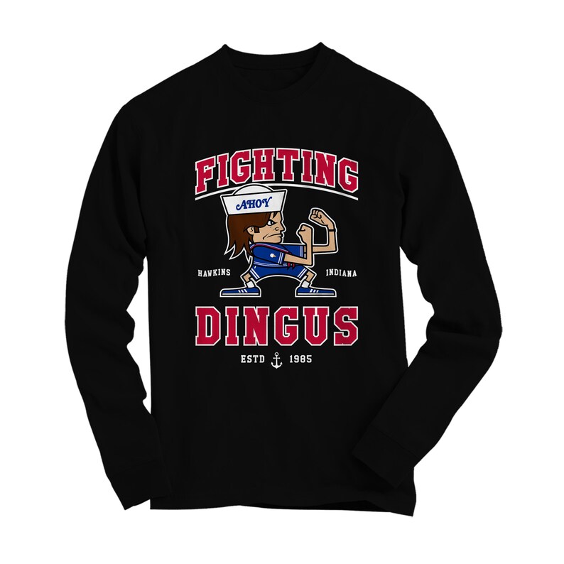 Dingus T-SHIRT / Steve Harrington / Fighting Irish / Scoops Ahoy ...