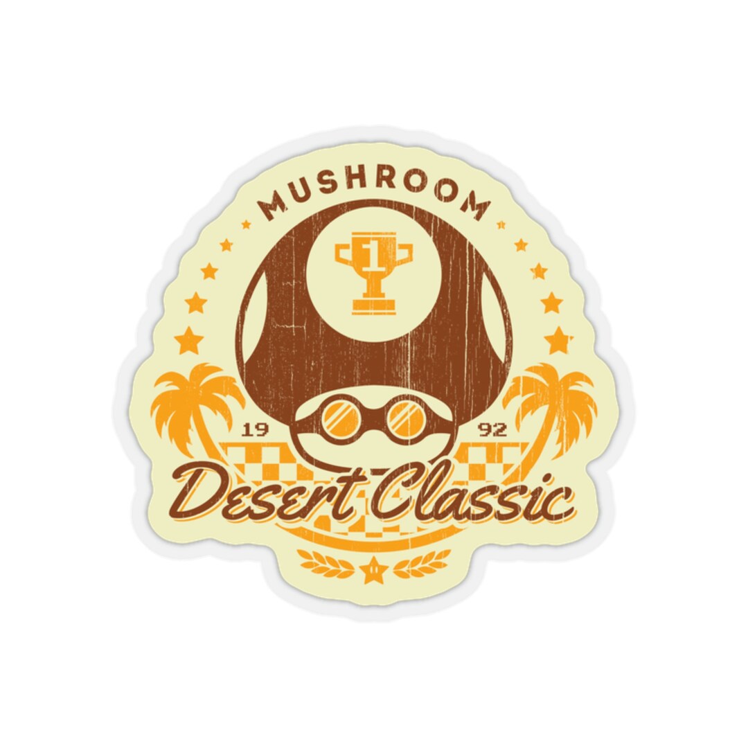 Toad Kiss-cut STICKER / Mario / Transparent or White - Etsy