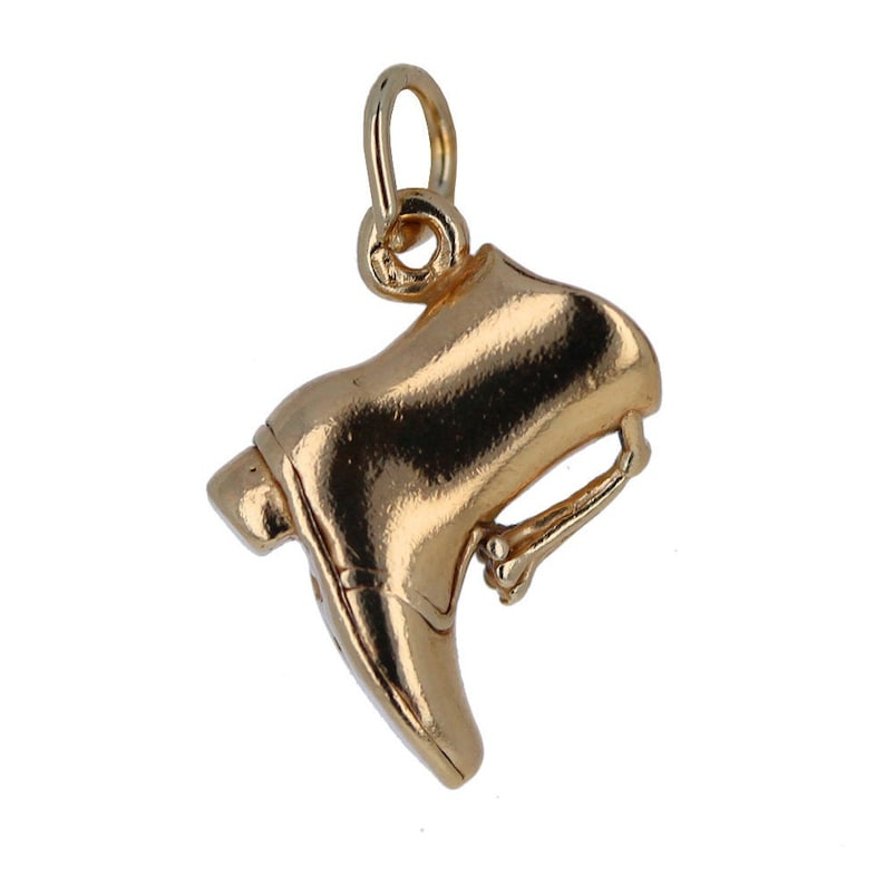 Sterling Silver Charm Majorette Boot Charm Genuine .925 - Etsy