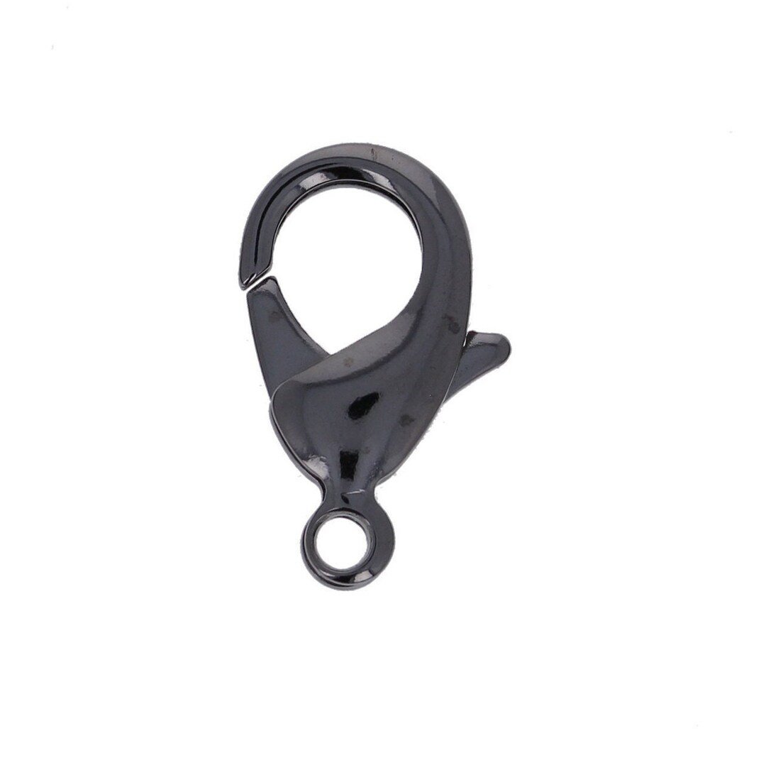 Gun Metal Italian Lobster Claw Closure, All Sizes, Small and Large ...