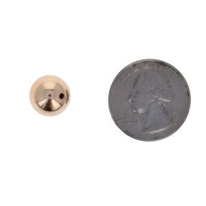 Gold 12mm Beads, 5pc of Gold Filled Beads, Gold Crafting Beads, 12mm ...