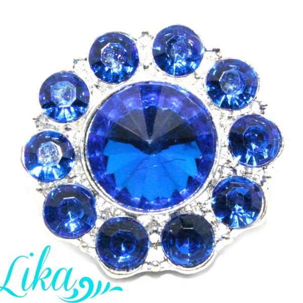 Rhinestone Buttons - Etsy