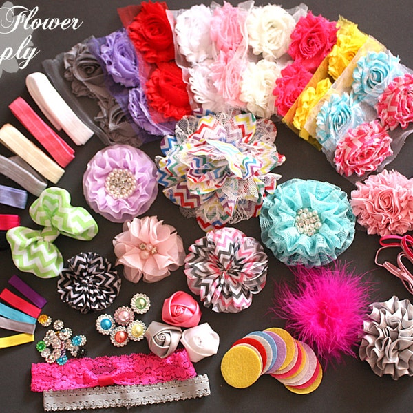 Diy Hair Bow Kits - Etsy