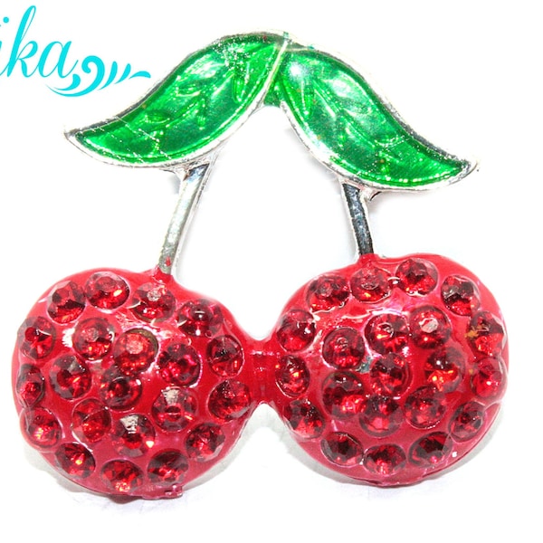 Cherry Buttons - Etsy