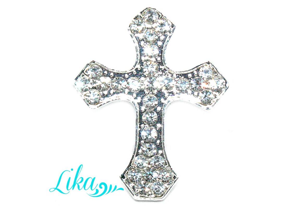 New Style Cross Rhinestone - Cross Rhinestone - Flatback Rhinestone ...