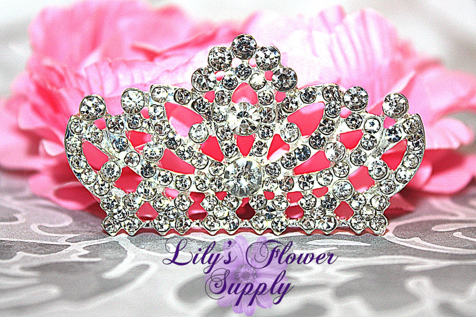 Rhinestone Crown Large Crown Rhinestone Flatback | Etsy