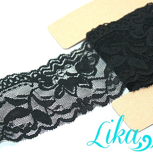 Stretch White Lace 2 Inch Wide Stretch Lace by the Yard - Etsy