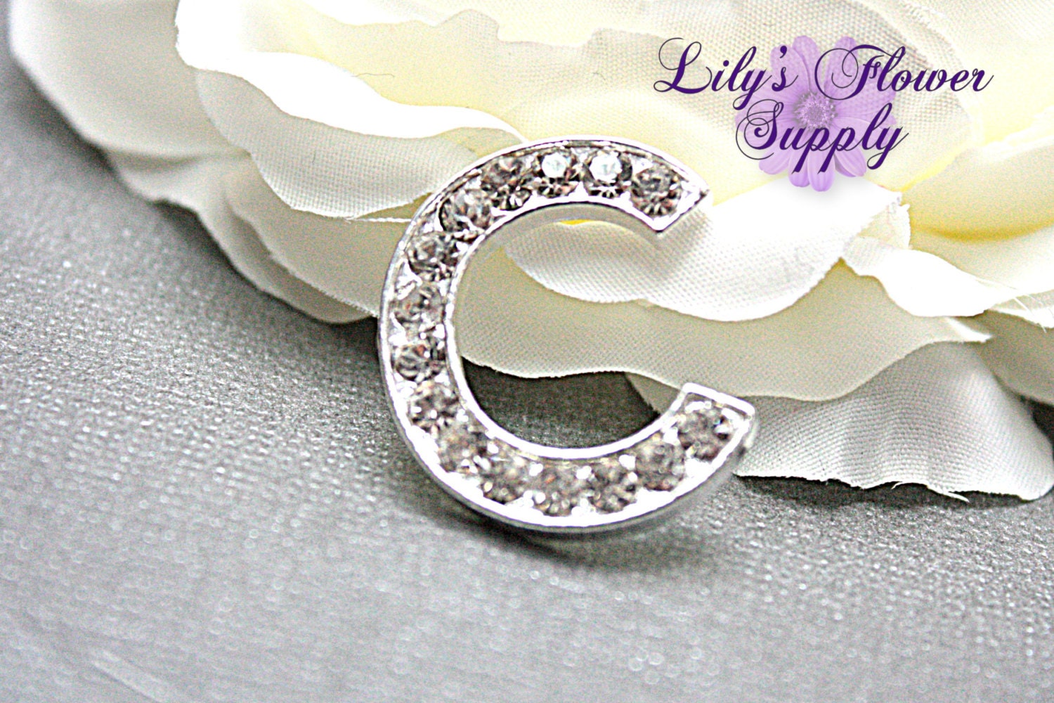 Letter C Rhinestone Choose Quantity Rhinestone Letters - Etsy