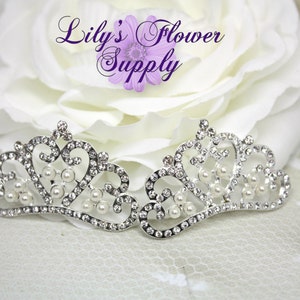 Rhinestone Button Medium Crown Flat Back Rhinestone Rhinestone Button ...