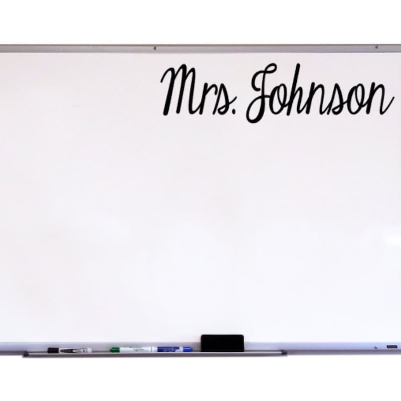 Chalkboard Name - Etsy