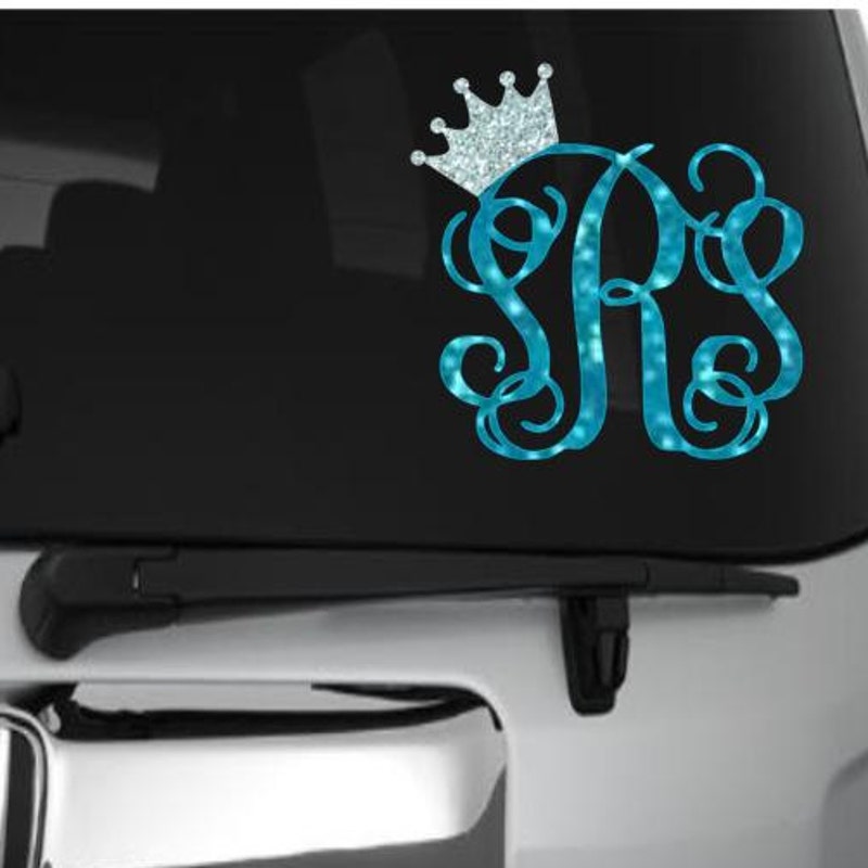 Monogram Crown - Etsy