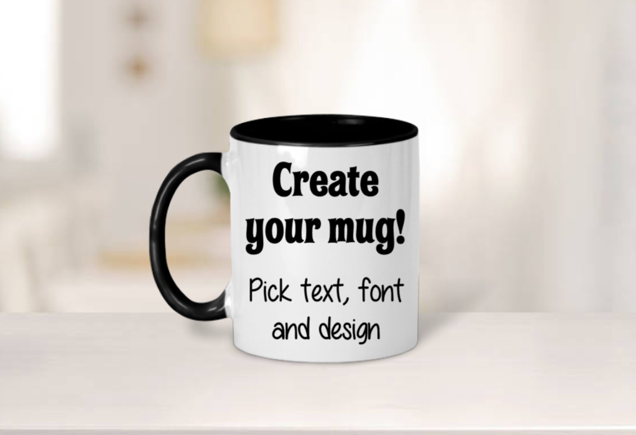 Your Logo Here, Custom Mug - Etsy