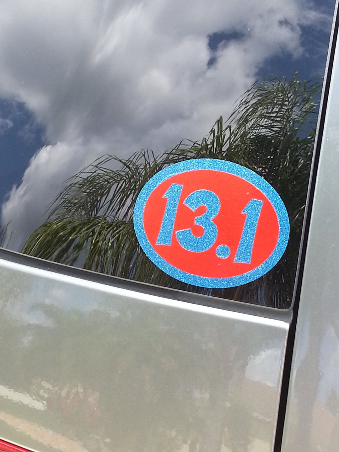 Half Marathon Car Decal, Running 26.2, 13.1, 10k, 5k, TRI Decal, TRI ...