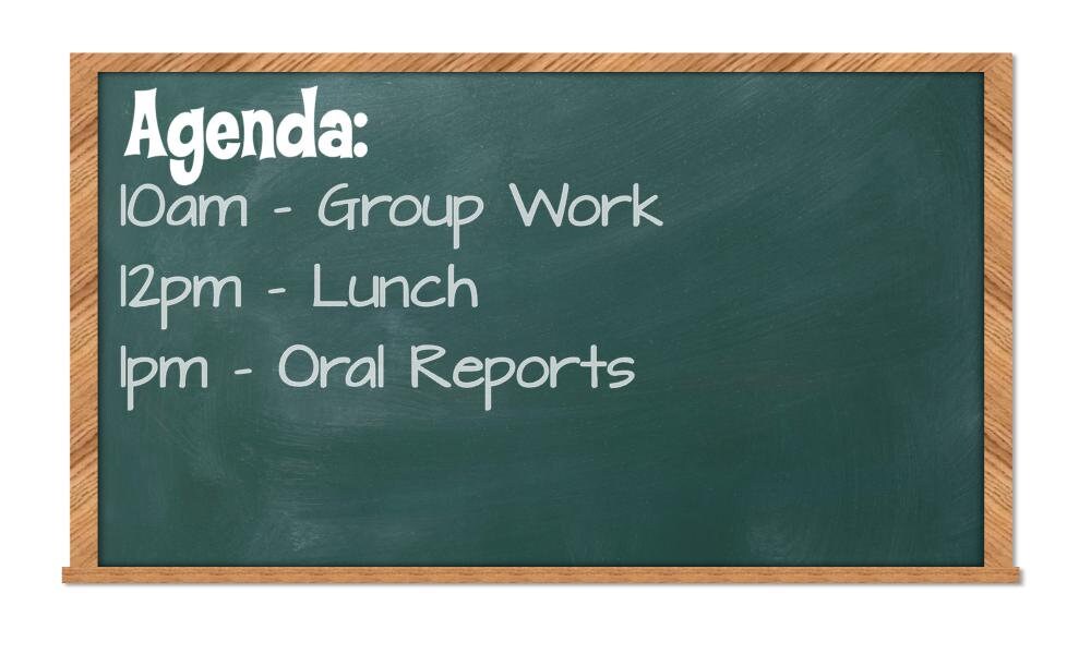 Agenda Decal for Classroom Whiteboard Decal Classroom Decor - Etsy