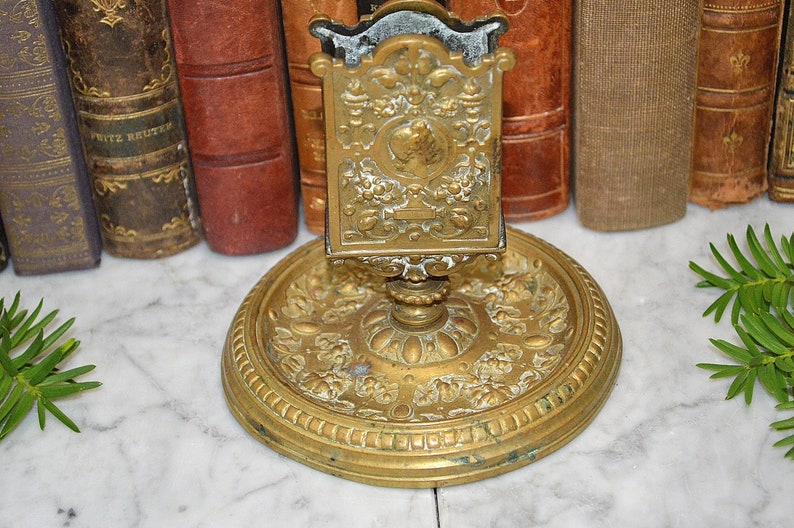 Antique French Ormolu Gilt Bronze Match Safe Holder Figural - Etsy