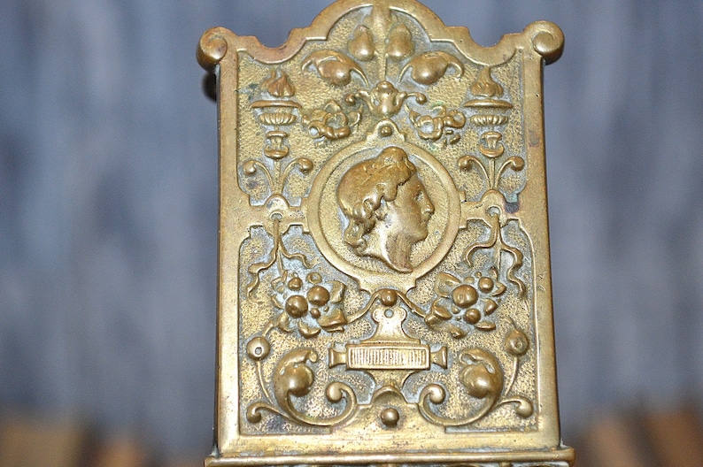 Antique French Ormolu Gilt Bronze Match Safe Holder Figural - Etsy
