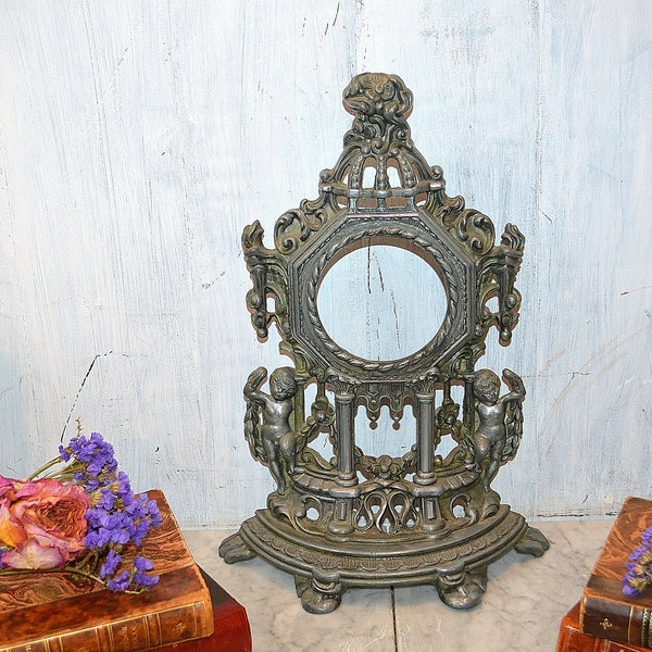 Antique Picture Frame Clock - Etsy