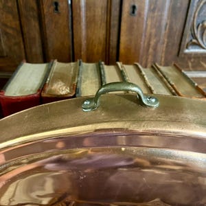 Vintage Large Copper Pig Kitchen Mold Brass Handle - Etsy