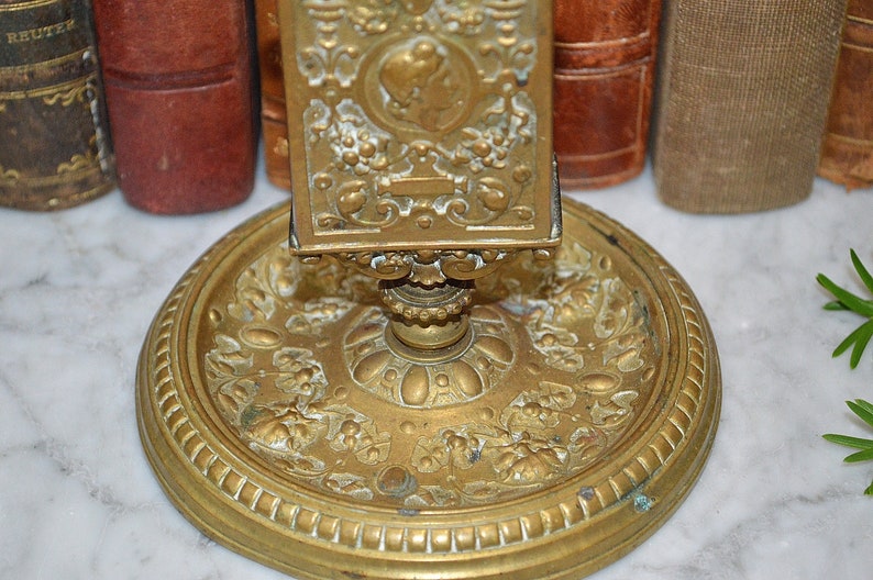 Antique French Ormolu Gilt Bronze Match Safe Holder Figural - Etsy