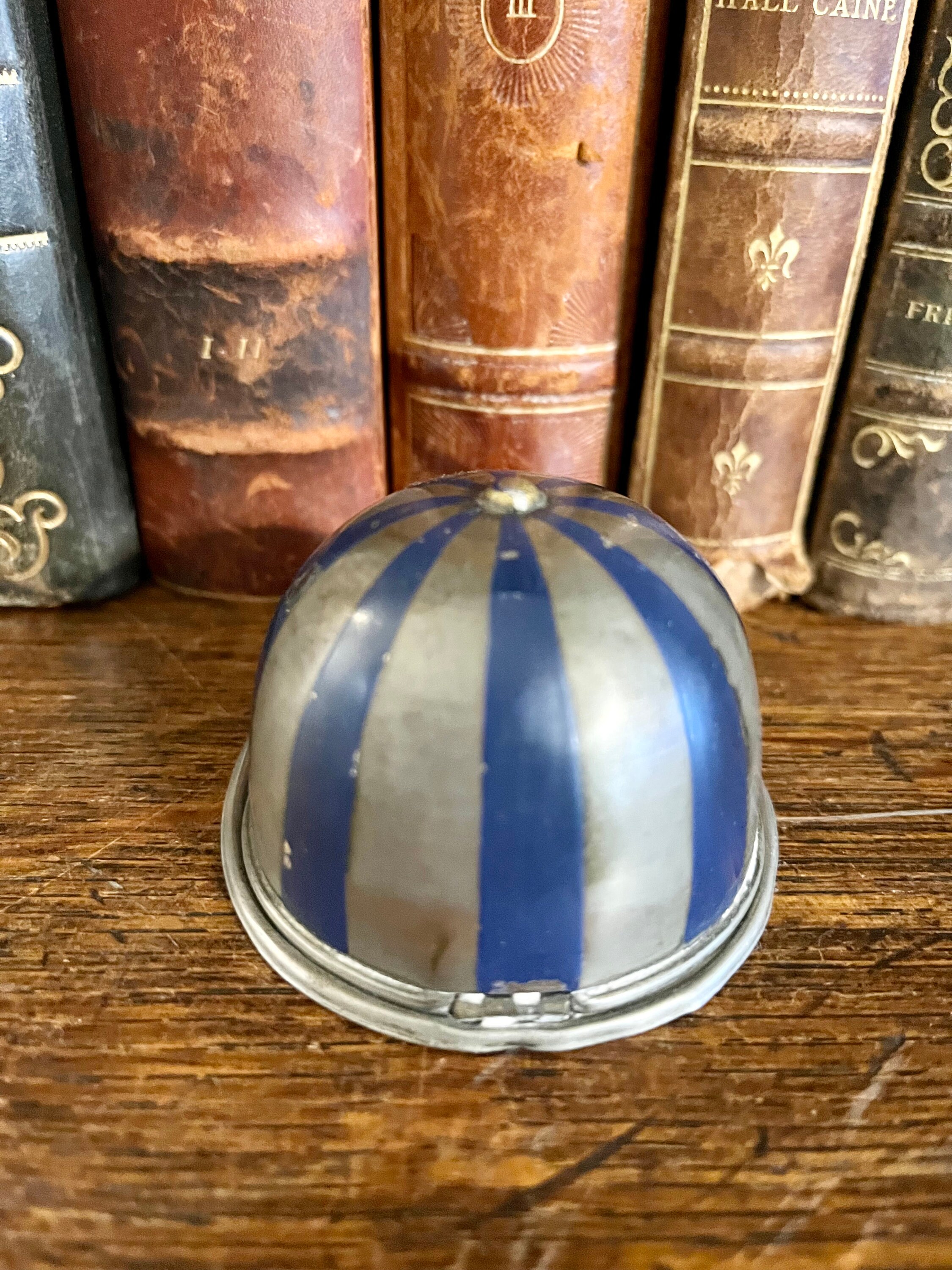Antique English Jockey Cap Inkwell Ink Pot Equestrian - Etsy