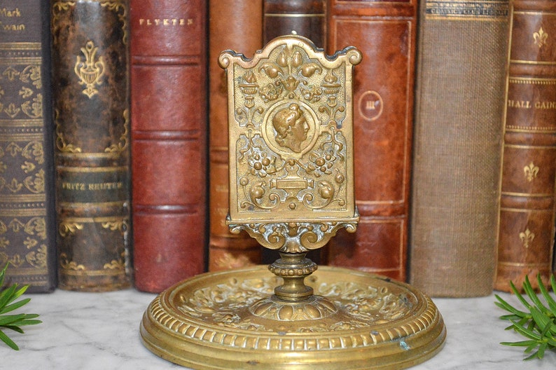 Antique French Ormolu Gilt Bronze Match Safe Holder Figural - Etsy