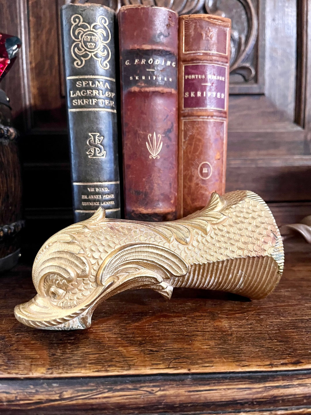 Vintage Sherle Wagner Gothic Dolphin Faucet Sink Tub Spigot Hardware ...