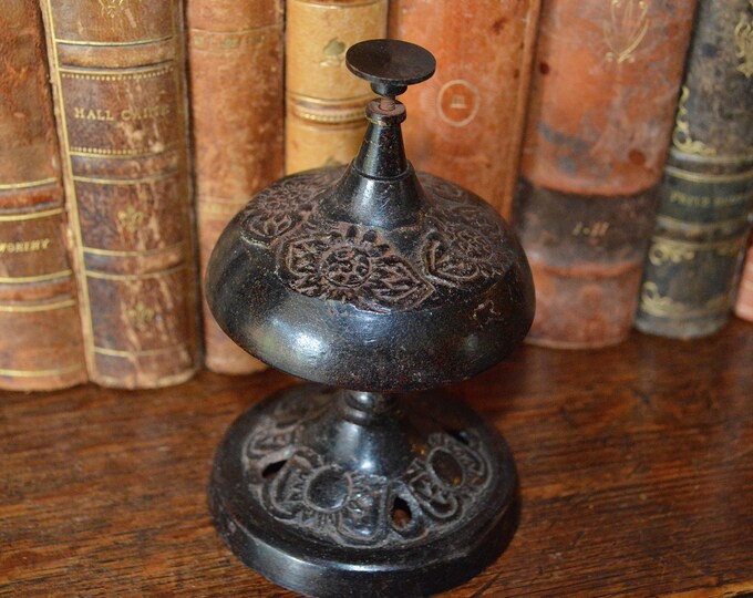Antique French Bell Desk Service Hotel Reception - Etsy