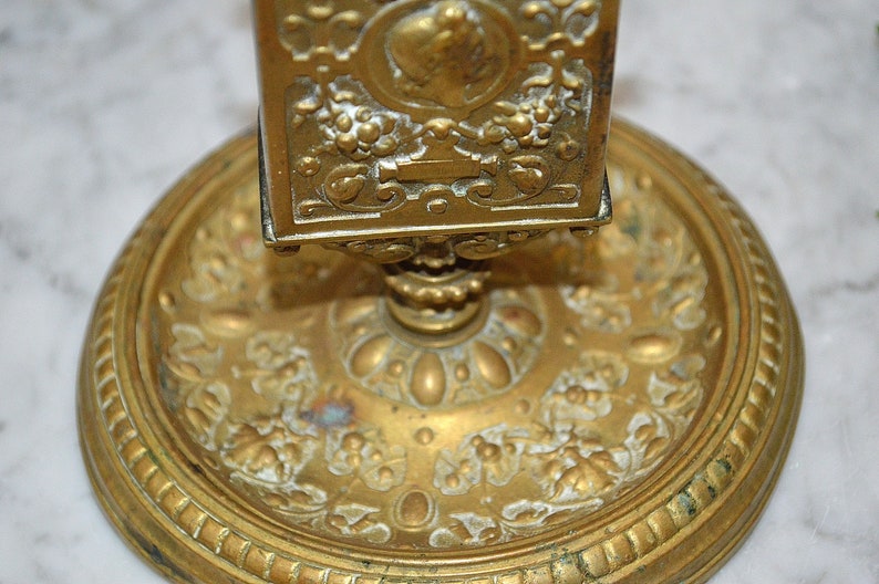 Antique French Ormolu Gilt Bronze Match Safe Holder Figural - Etsy