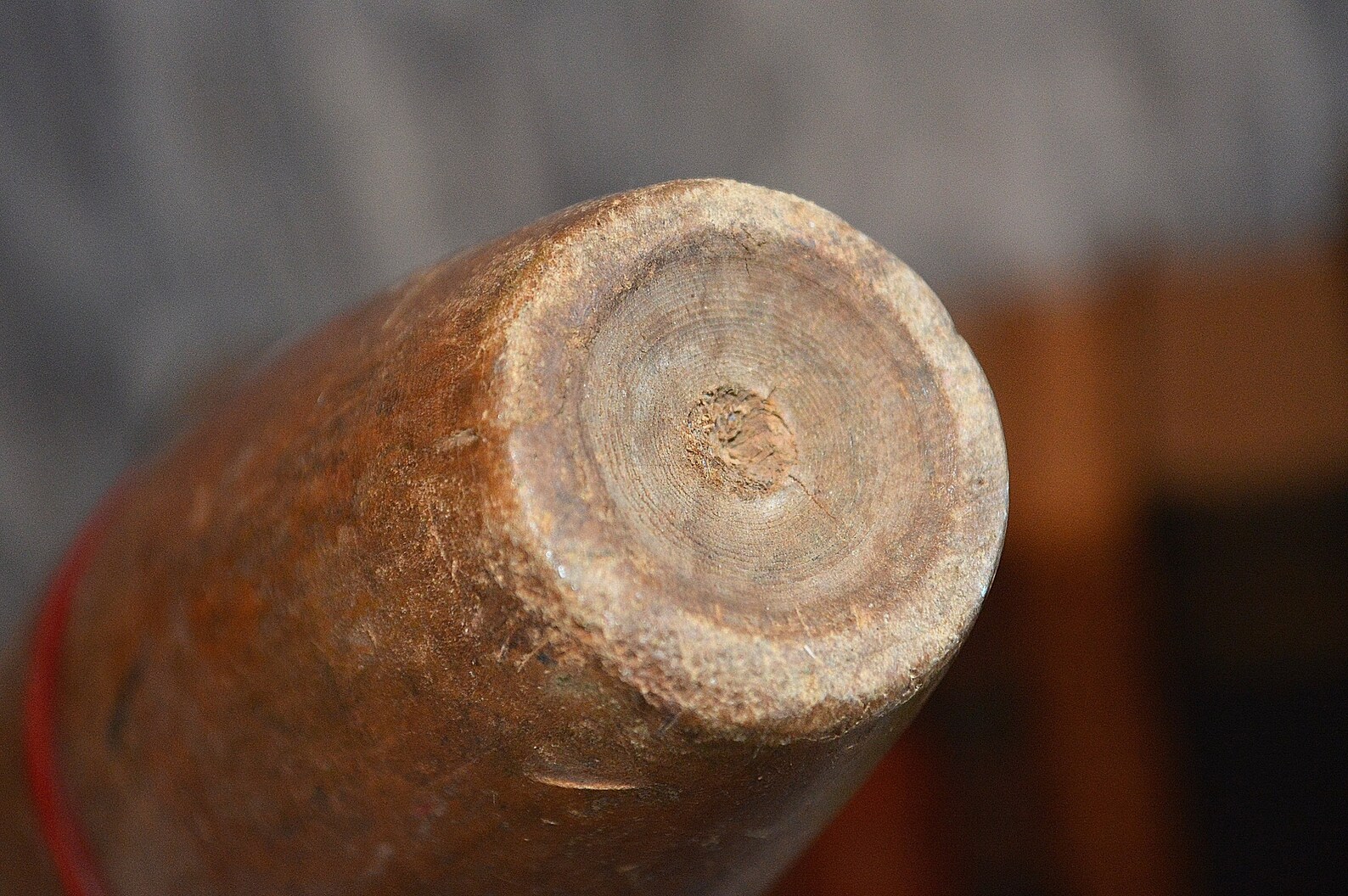 Antique Wood Indian Juggling Exercise Pin Red Stripes | Etsy