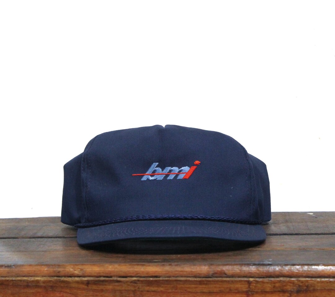 Vintage Trucker Hat Snapback Baseball Cap BMI Bulk Materials Inc ...