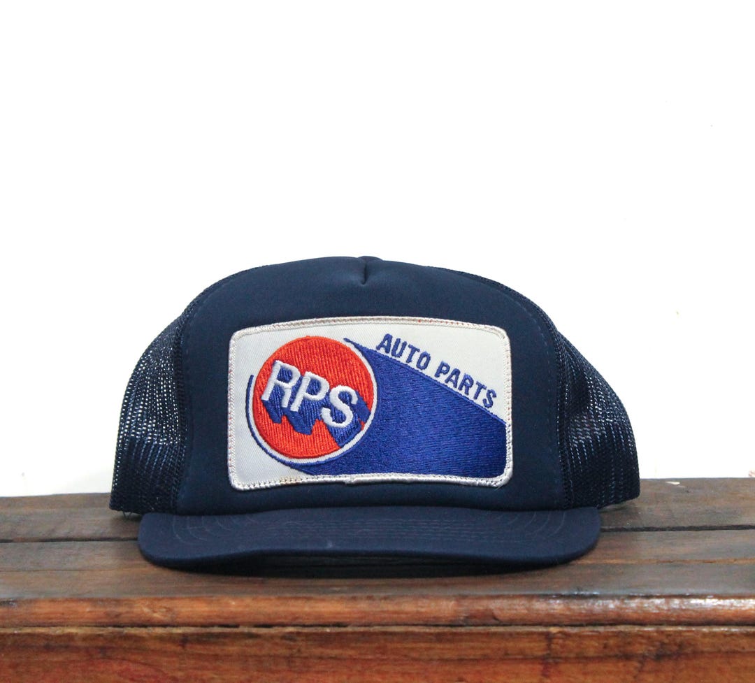 Vintage Trucker Hat Snapback Baseball Cap RPS Auto Parts Stores Car ...