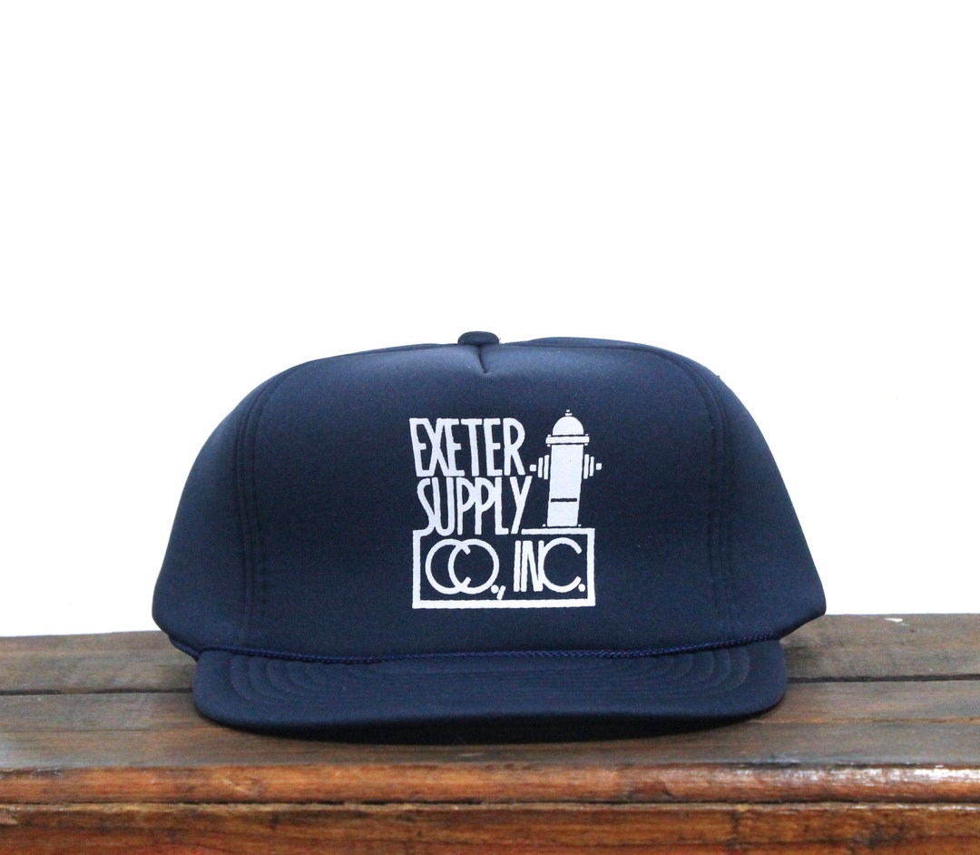 Vintage Trucker Hat Snapback Baseball Cap Exeter Supply Co Inc Water ...