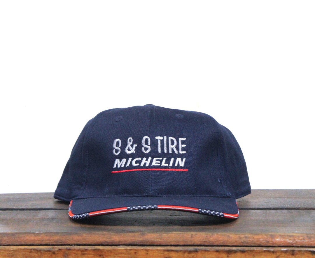 Vintage S&S Tire Shop Garage Mechanic Michelin Tires Man Logo Wheels ...