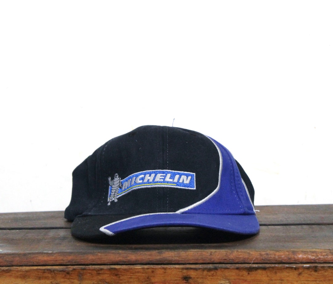 Vintage Michelin Tires Man Logo Wheels Parts Racing Elastic Back ...