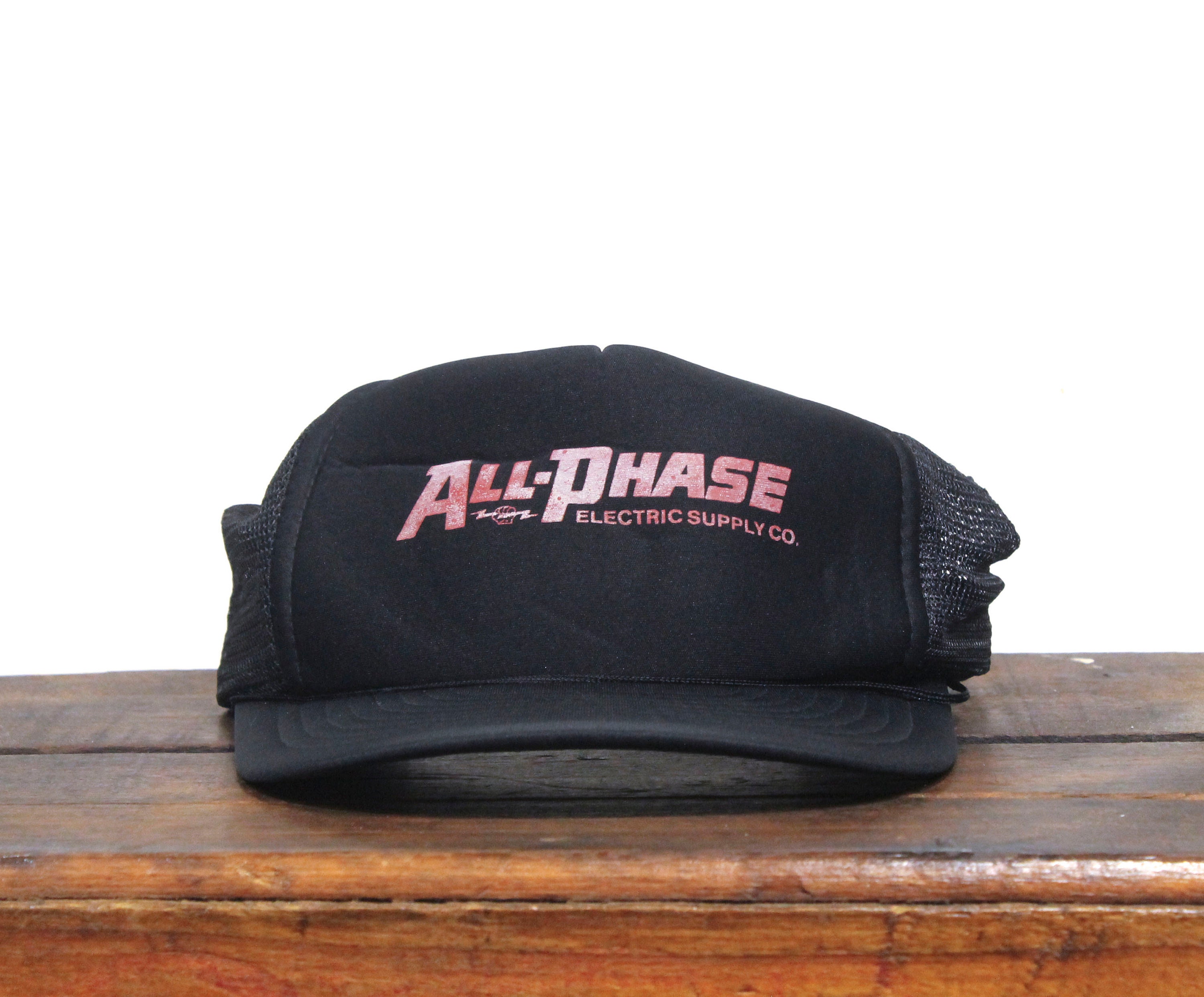 Vintage Trucker Hat Snapback Casquette de baseball All Phase Electric Supply Co Electricien Pieces de quincaillerie Electricite Etsy France
