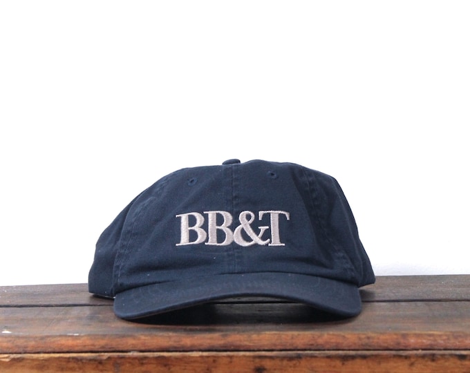 Vintage Hongkong Bank of Canada Navy Blue Rope Snapback Hat - Pre HSBC ...