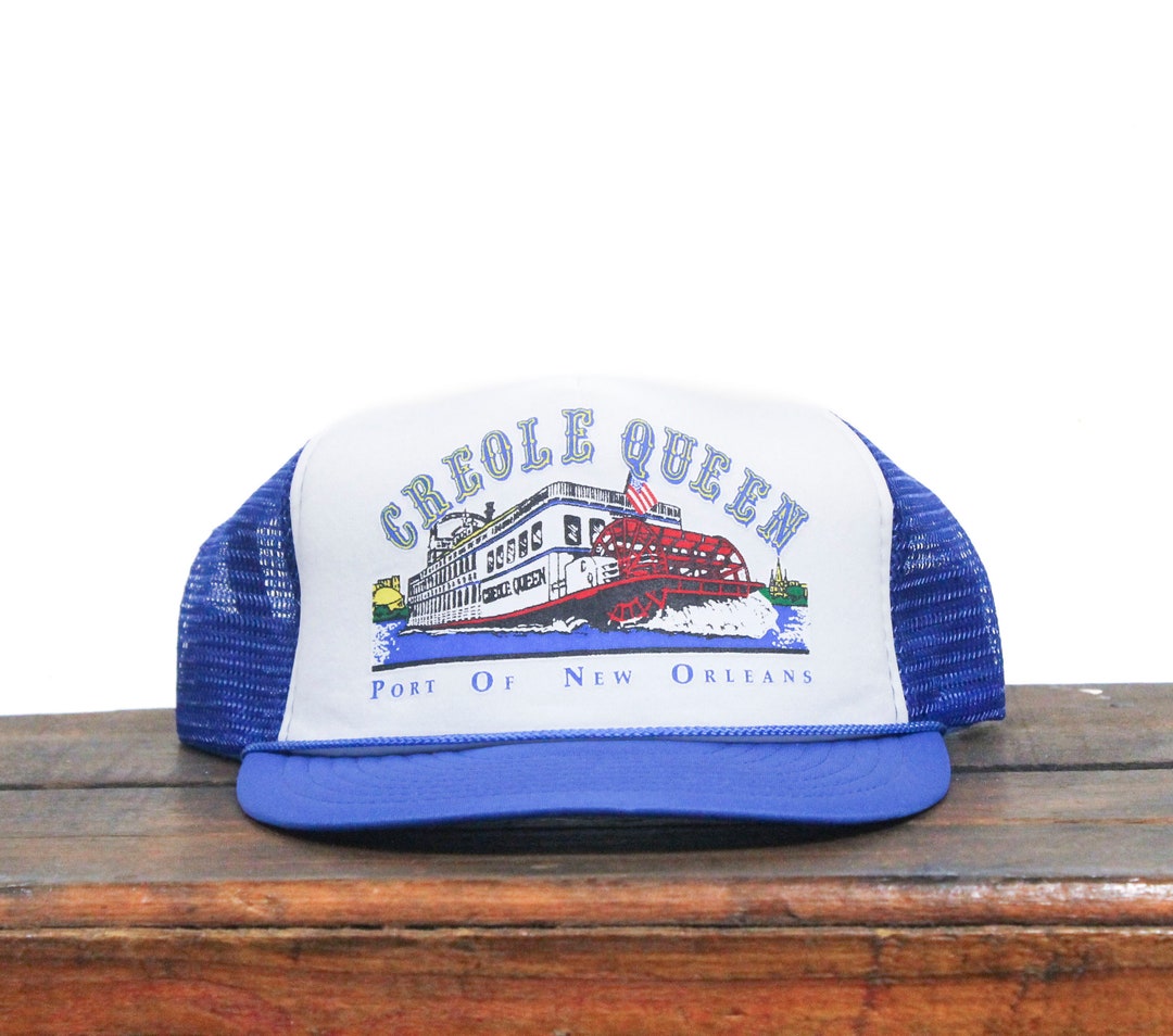 Vintage 80s Creole Queen Paddlewheel Steamboat Port of New Orleans ...