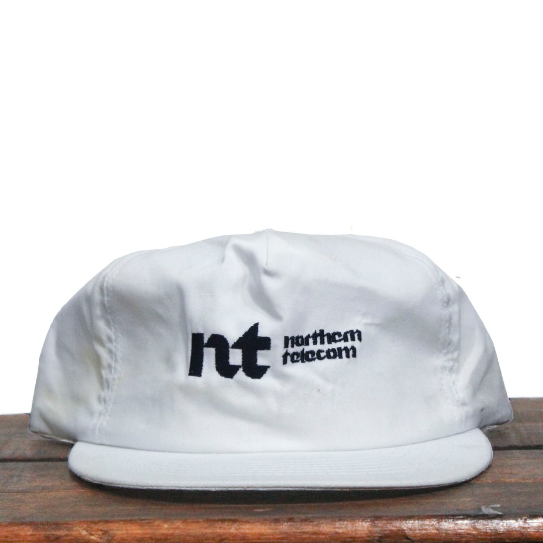 Vintage Snapback Trucker Hat Baseball Cap Northern Telecom NT Nortel ...