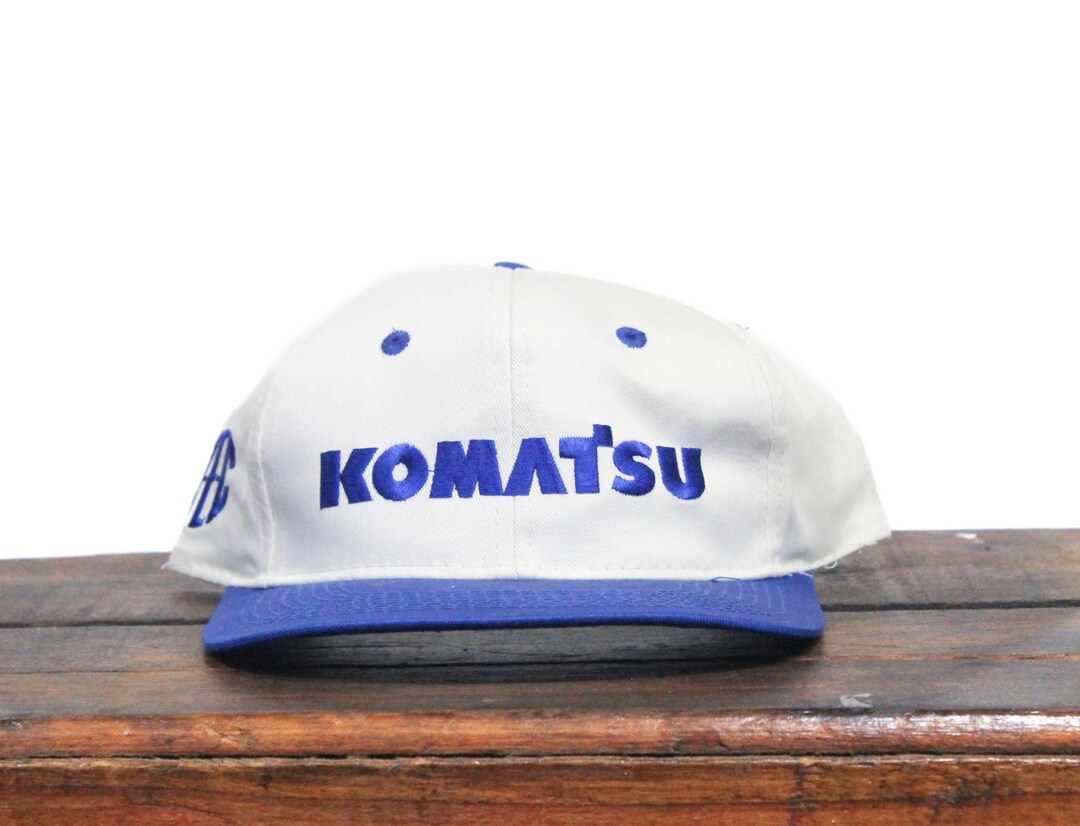 Vintage Komatsu Diesel Excavators Construction Machinery Heavy ...