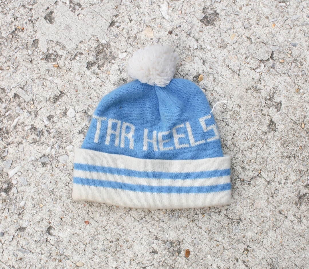 Vintage 80s UNC University of North Carolina Tarheels Ramses College ...