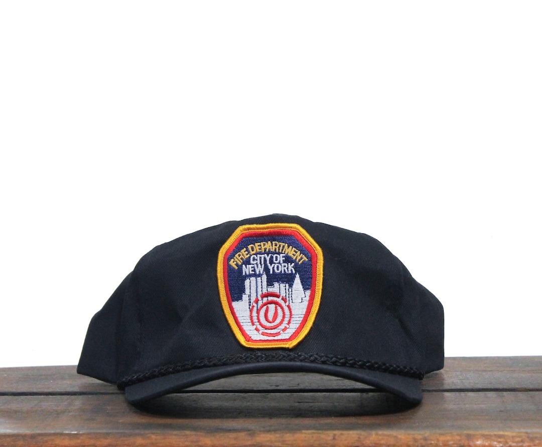 Vintage New York City Fire Department FDNY Fire Fighter Truck Fireman ...