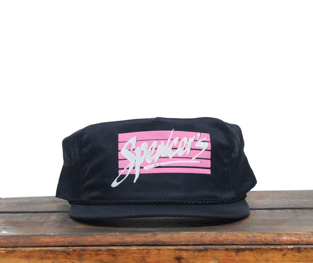 Vintage Trucker Hat Snapback Baseball Cap Spencers Gifts Mall Goth Emo ...