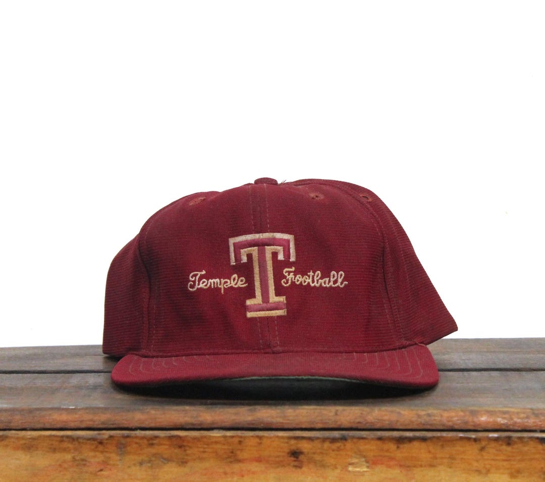 Vintage Distressed Beater 80s Temple University Owls Football ...