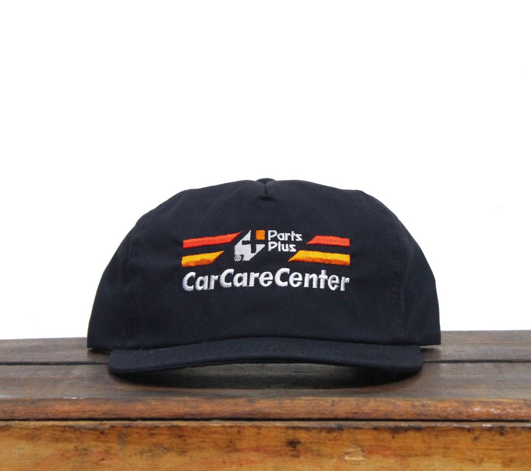Vintage Trucker Hat Snapback Baseball Cap Parts Plus Car Care Center ...